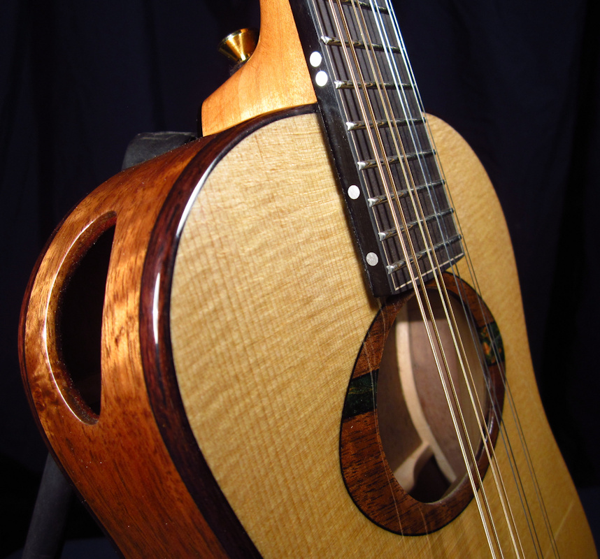 Laughlin Guitar-shaped Flattop Mandolin